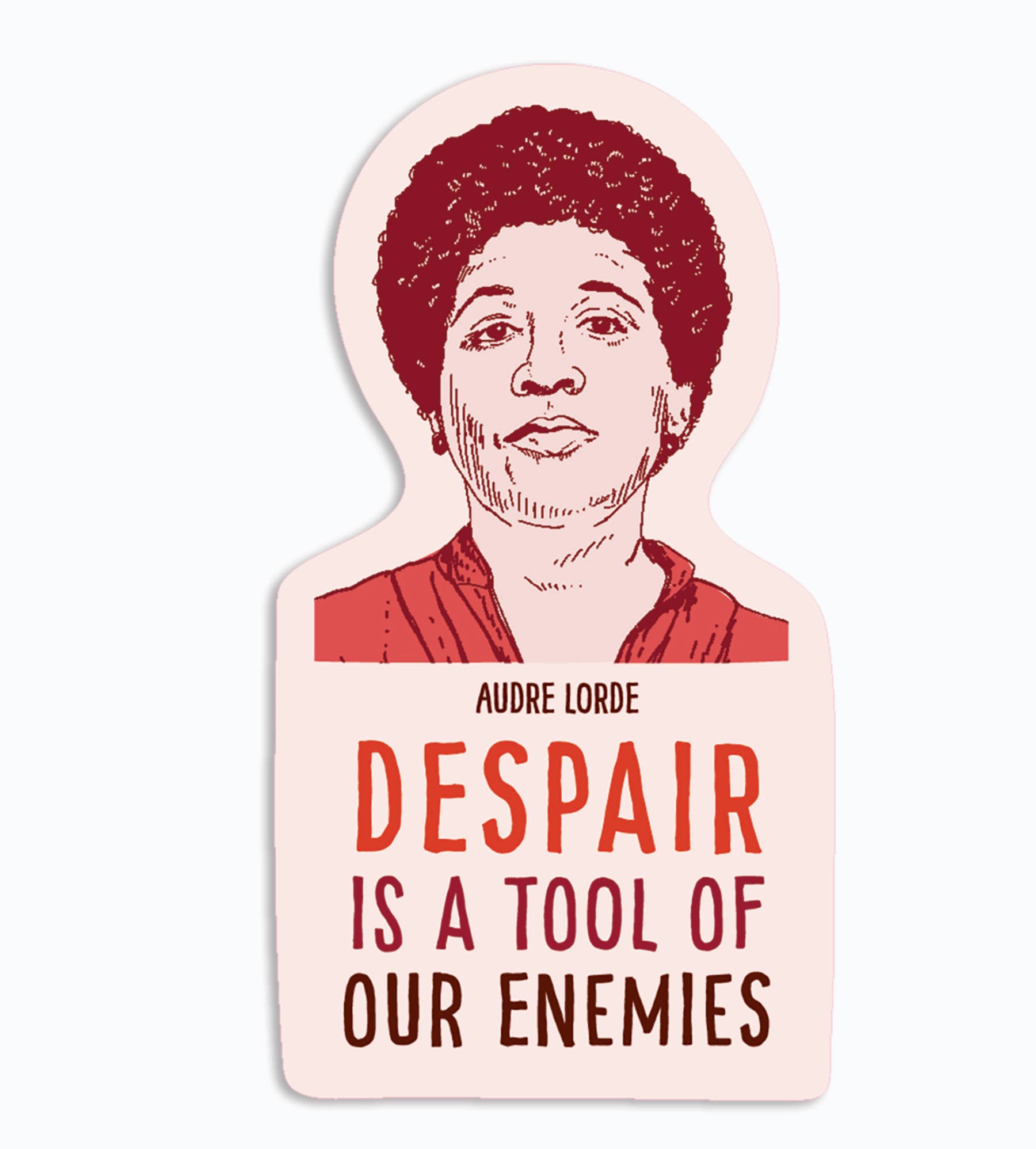 Audre Lorde sticker – Fountain House & Body